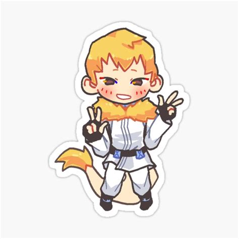 Chibi Ojiro Mashirao Sticker By Meilima Redbubble