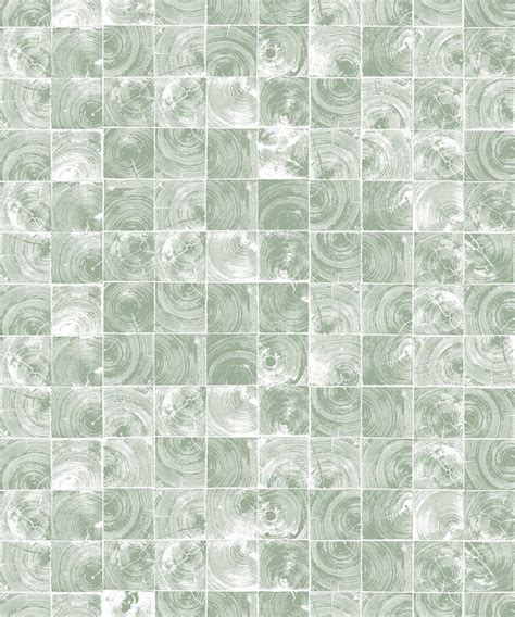 Green Reflection Pattern Wallpaper Hello Circus