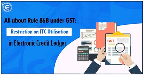 All About Rule B Under GST Restriction On ITC Utilisation In Electronic Credit Ledger