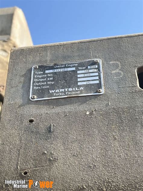 For Sale Sulzer 12zav40s Diesel Engines And Spare Parts