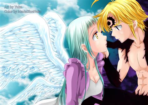 Meliodas~elizabeth Fanart By Mariablueneko On Deviantart