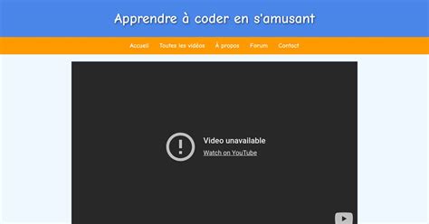 Apprendre Sans Limites Apprendre à Coder En Samusant