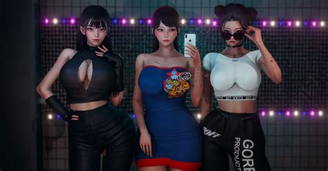 HoneySelect, 3D computer graphics, Honey Select / Mirror shot - pixiv