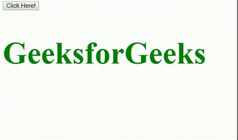 Html Dom Style Animationdirection Property Geeksforgeeks