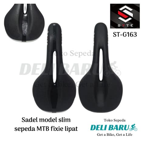 Jual Syte Sadel G163 Saddle Slim Model Bolong Tengah Jok Sepeda Fixie Bmx Mtb Lipat Federal