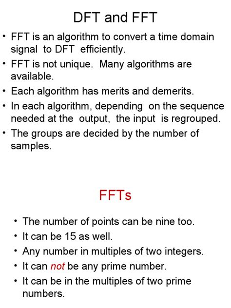 Dsp12 Pp 8 Point Radix 2 Dit Fft Ppt Pdf Fast Fourier Transform Algorithms