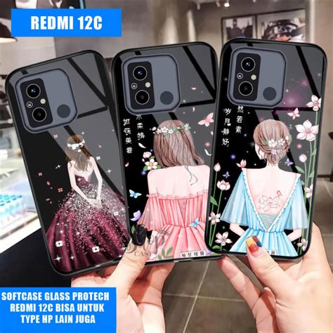Softcase Glass Redmi C Case Redmi C Case Lucu Case Redmi C Kesing Redmi C