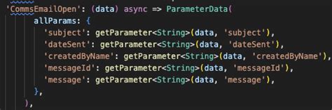 Page Parameters Json Type Does Not Generate Correctly Inside Pushnotificationhandlerdart