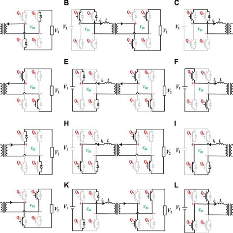 the circuit configuration of detailed zvs analysis under optimized eps
