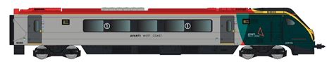 Dapol 2d 023 005 Class 221 Avanti West Coast Livery Red Roof 5 Car