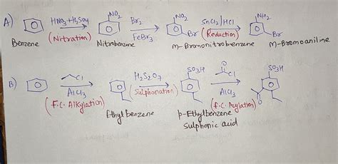 [Solved] What are the reagents in the correct sequence to convert ...