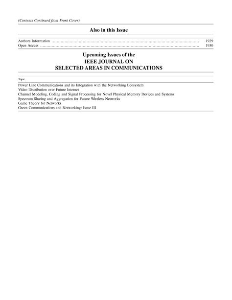 Ieee Journal On Selected Areas In Communications 2016 V 34 N 6 Web кабинет учёного