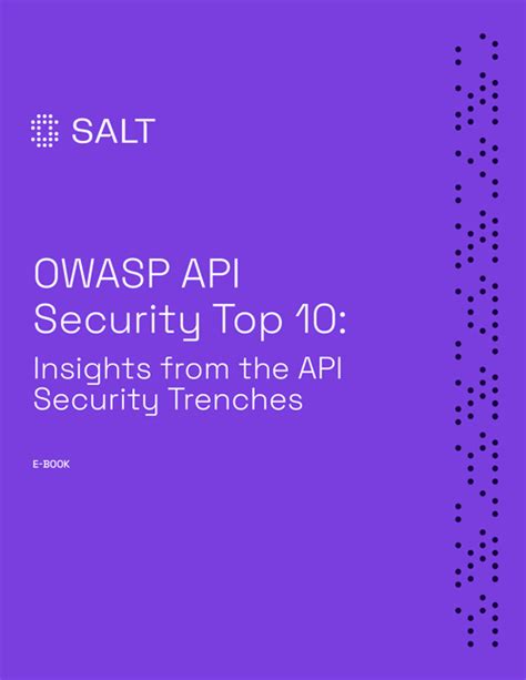 2023 owasp api security top 10 ebook