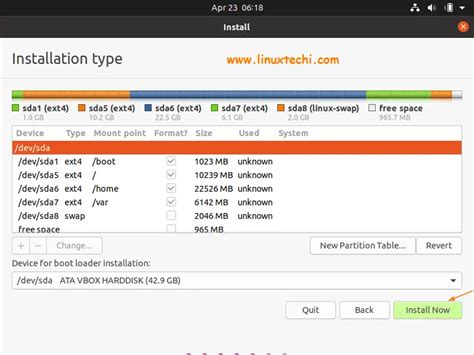 ubuntu 20 04 lts desktop installation steps with screenshots