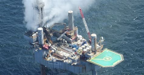 Dozens Rescued After Natural Gas Platform Explosion