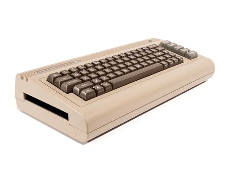 Mini Commodore C64x Retro Keyboard Chassis Original Beige Case
