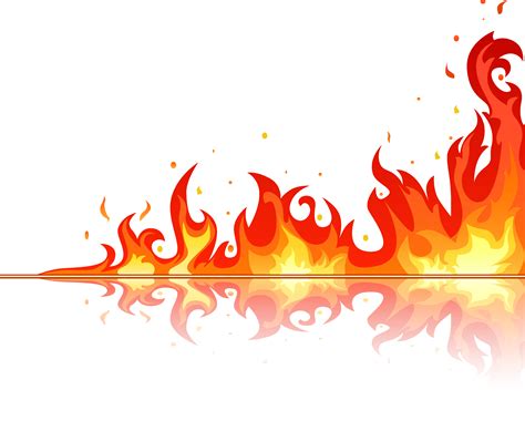 Cartoon Flame Colorful Flames Fiery Cartoon Vibrant Fireball Animated Fire Png