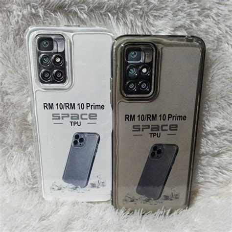 Jual SoftCase Casing Redmi 10 4G Redmi 10 PREM Silikon Bening Transparan Pelindung Belakang HP