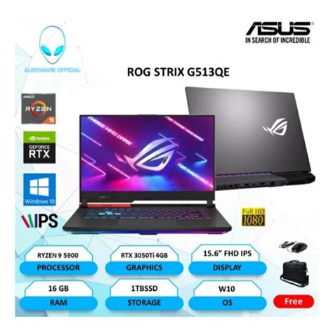 Jual Laptop Asus Rog Strix G Qe Ryzen Garansi Resmi Shopee Indonesia