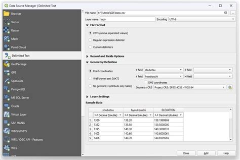 Create Points From Csv File In Qgis