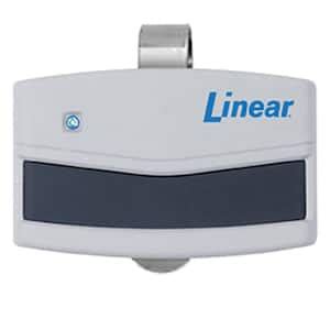 LINEAR Multi Code 1 Button Visor Gate And Garage Door Remote Linear 308911 The Home Depot
