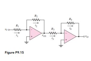 Solved Consider Two Inverting Op Circuits Connected In Cascade As Answer