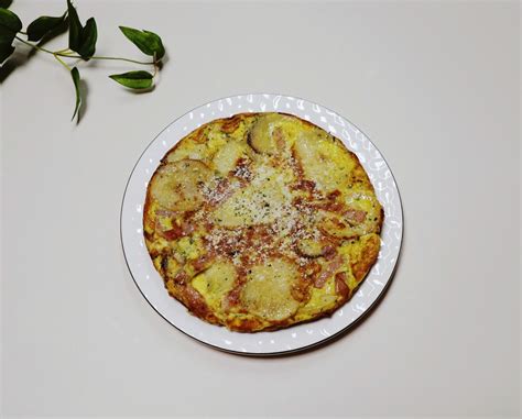 스페인식 감자오믈렛 만들기