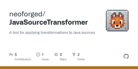 github neoforged javasourcetransformer a tool for applying