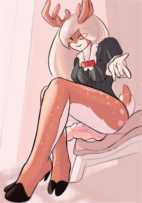 Rule 34 Alcohol Anthro Beverage Cocktail Deer Female Furry Futanari Hi Res Intersex Kemono