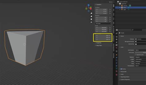 What Is Recommended Unit Scale Basics Interface Blender Artists Community