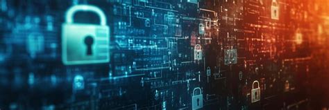 A Digital Illustration Depicting A Network Of Interconnected Security Locks Symbolizing The Co