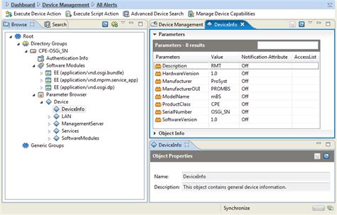 Prosyst Remote Manager 610 Registering And Managing Tr 069 Devices