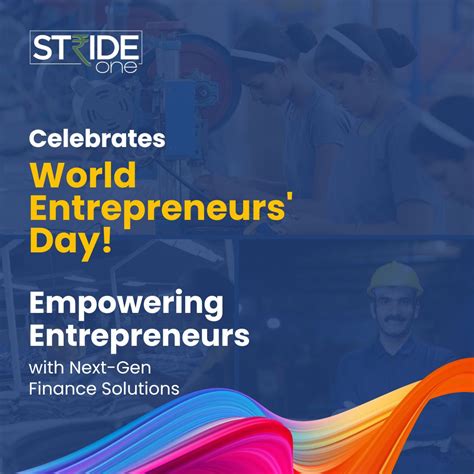 Strideone On Linkedin Worldentrepreneursday Entrepreneurship Msme Innovation Empowerment