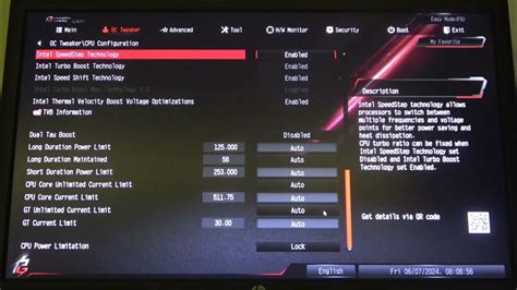 How To Lock And Unlock Cpu Power Limitation On Asrock B760m Pg Riptide Youtube
