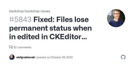 Fixed Files Lose Permanent Status When In Edited In Ckeditor Link Dialog · Issue 5843