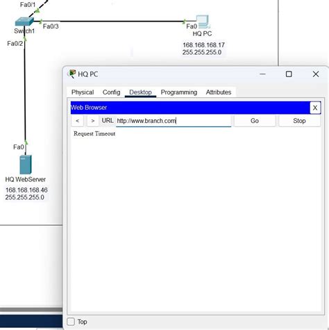 Solved Cisco Packet Tracer Mini Activity Cisco Community