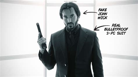 Real Life John Wick Bulletproof Suit By The Hacksmith It Actually Works