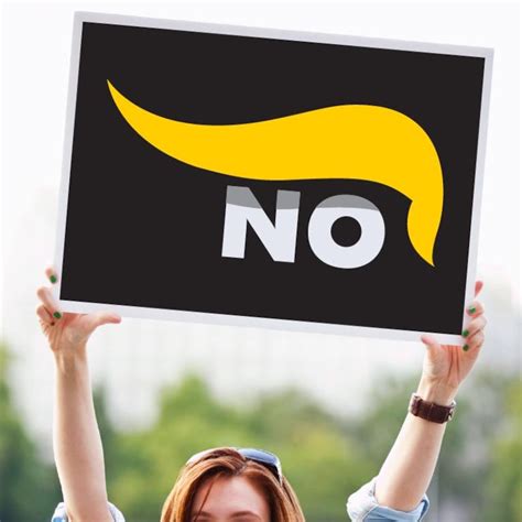 Democracy Protest Sign Etsy