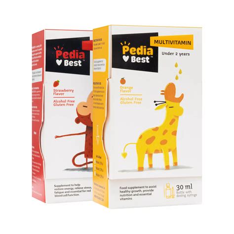 پک قطره آهن و مولتی ویتامین کودک پدیابست داروخانه آنلاین مفیدطب