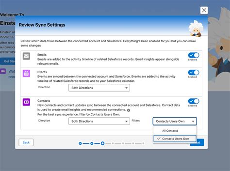 Set Up Einstein Activity Capture Guide Match My Email
