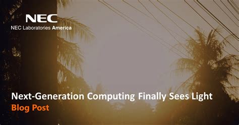 Next Generation Computing Finally Sees Light