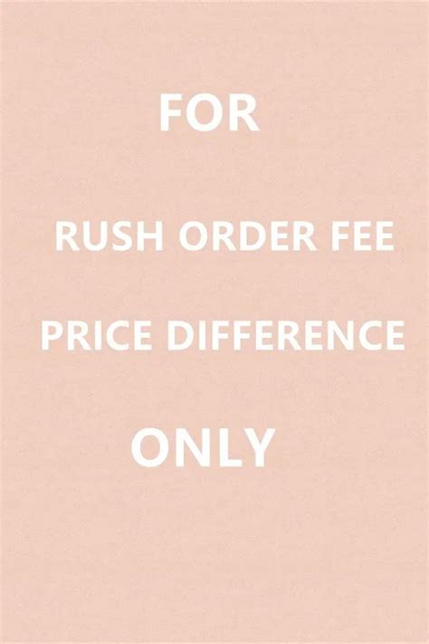 Customizable Orders