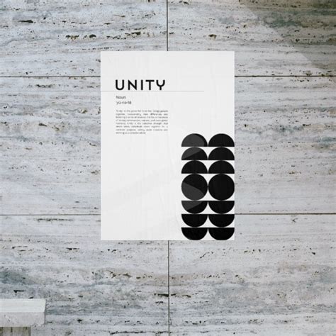 Unity Definition Poster Definitian Wall Art Office Wall Print Office Wall Decor Motivational