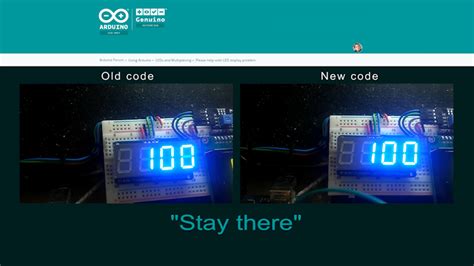 Please Help With Led Display Problem Leds And Multiplexing Arduino Forum