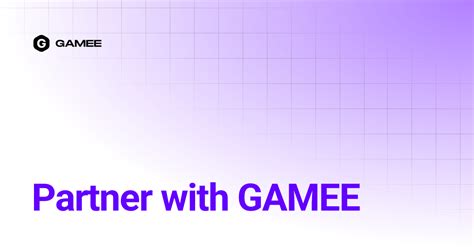 Partner With Gamee Gamee Wiki