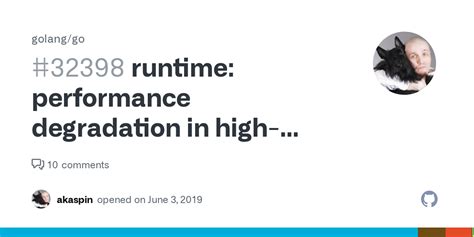 runtime performance degradation in high load long running applications