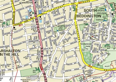 Sutton London Borough Map I Love Maps