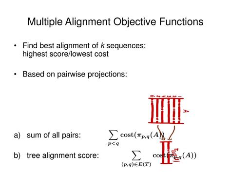 ppt multiple sequence alignment np hardness and how to deal with