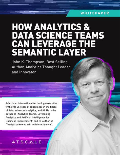 analytics and data teams leverage the semantic layer white paper atscale
