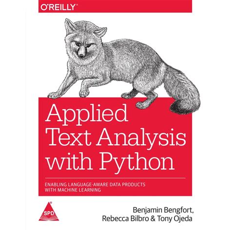Applied Text Analysis Python Machine Learning Bookzone